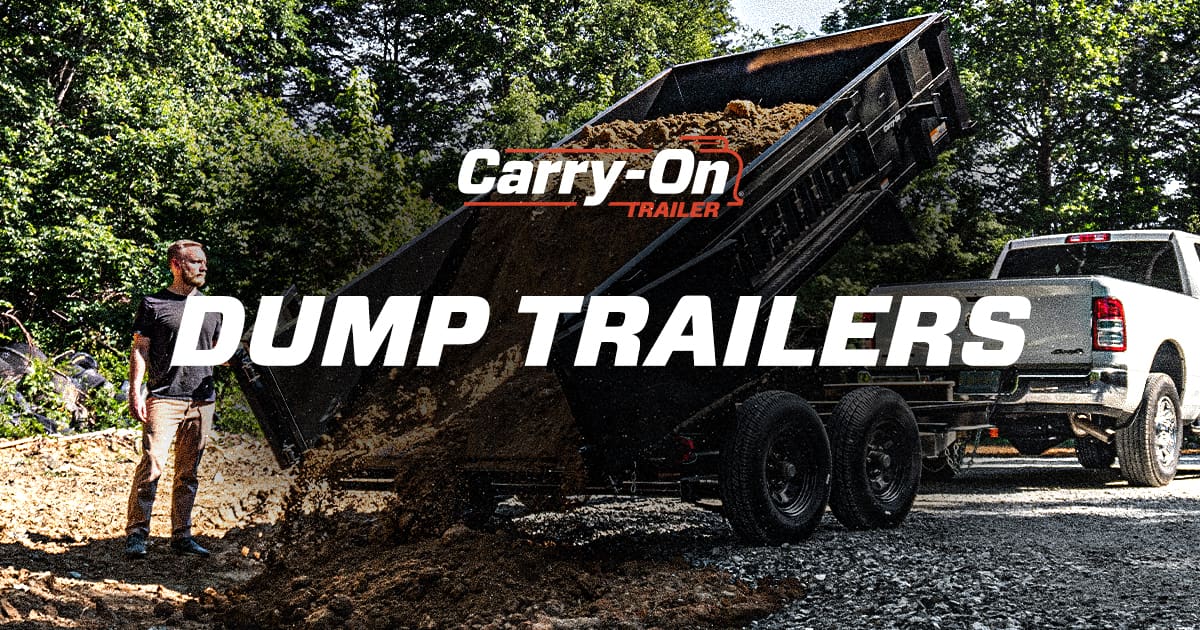 Dump Trailers for Landscaping and More | Carry-On